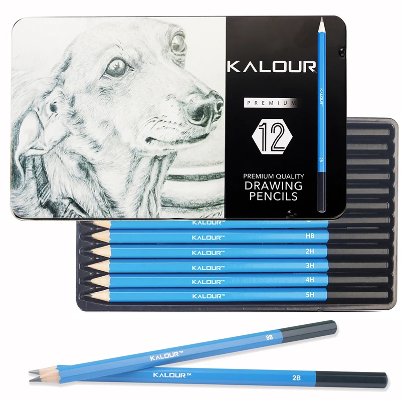Can Of Drawing Pencils