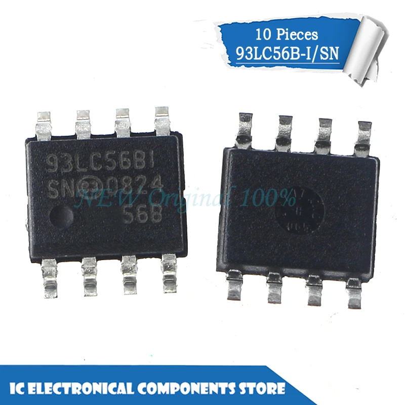 Nuevo original 50 uds/1 lote 93LC56B I/SN 93LC56BI SOP SN 8|controles ...