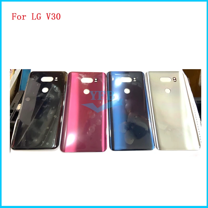 For-LG-V30-Back-Cover-Battery-Case-Glass-Rear-Door-Housing-Cover ...
