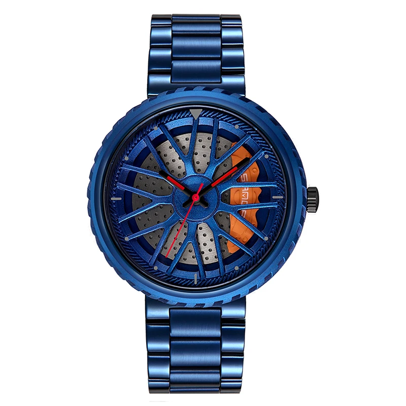 Car-Wheel-Rim-Hub-Watch-Blue-Skeleton-Dial-Sports-Car-Rim-Watches ...