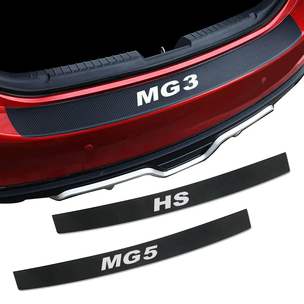 For-MG-MG3-MG5-MG6-ZS-EZS-HS-Mulan-Car-Rear-Bumper-Protector-Stickers ...