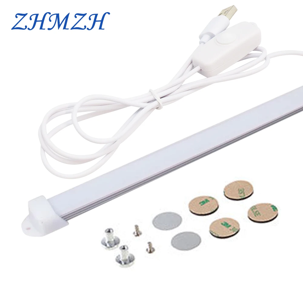 DC5V Usb Led Bar Licht Dimbare Onder Kast Verlichting 5W Closet Lamp ...