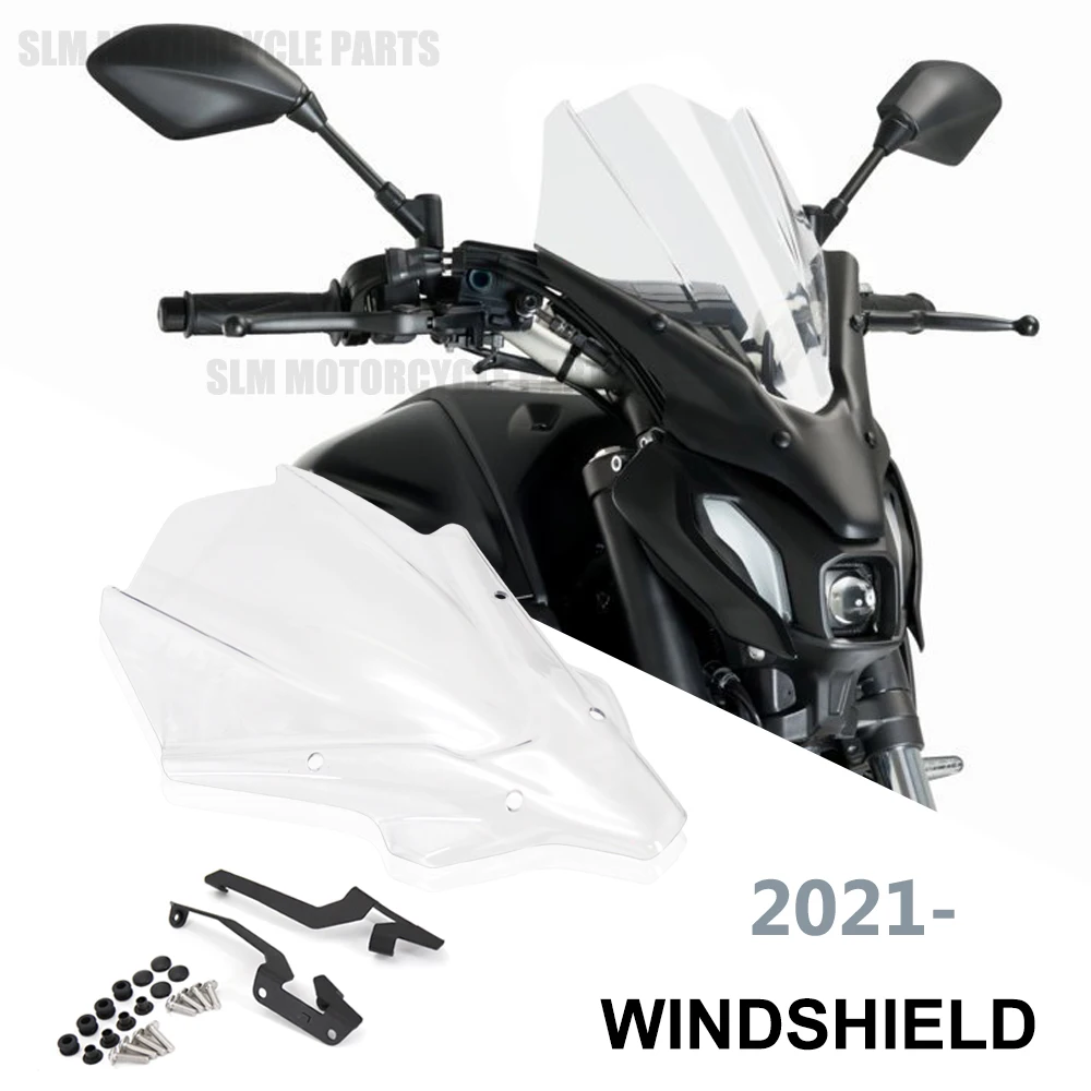 New-Motorcycle-Accessoris-High-quality-acrylic-Windshield-WindScreen ...