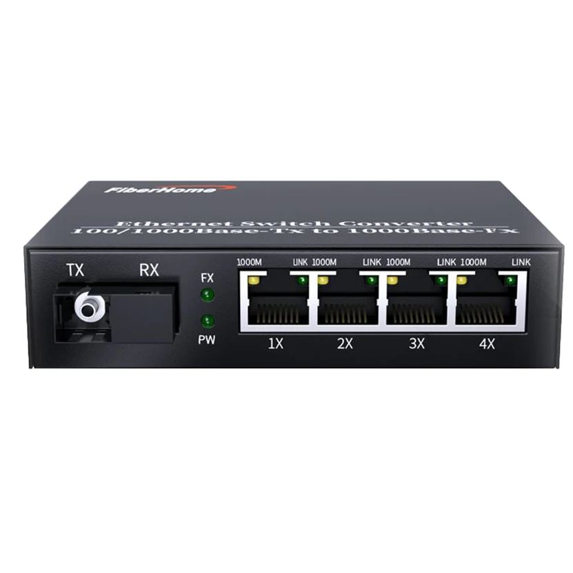 FiberHome Optical Fiber Transceiverสี่ไฟฟ้าTransceiver Gigabitเดี่ยว ...