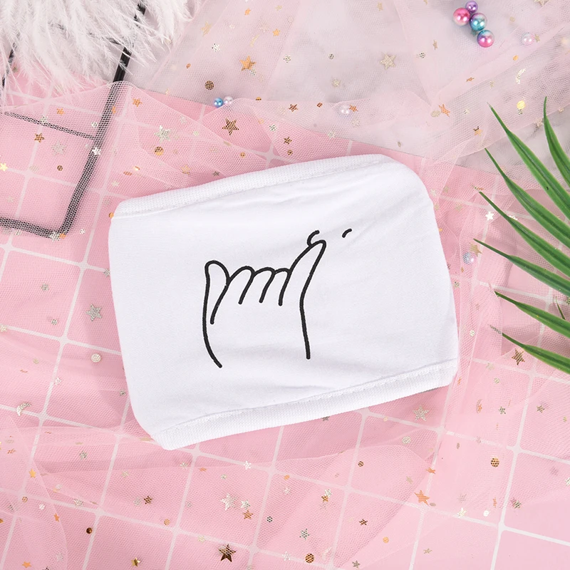 1pcs Cute Anime Cartoon Mouth Muffle Face Mask Emotiction Masque Kpop ...