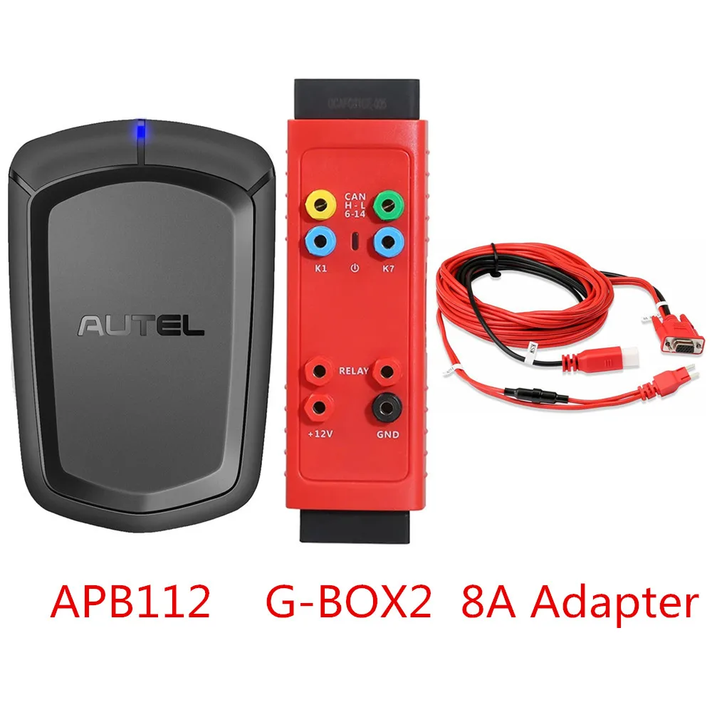 Autel-APB112-Smart-Key-Simulator-G-BOX2-Tool-and-8A-Adapter-Work-with ...