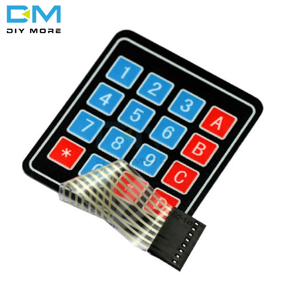 Generic 4 Module Keypad Matrix Matrix 35V 16 4 Keyboard Array 1W 4X4 ...