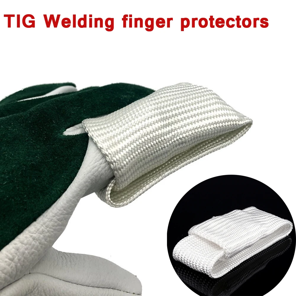 TIG Finger Protectors Welding Tips Tricks Heat Shield Welding Gloves ...