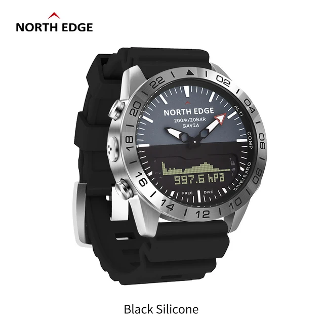 Original North Edge GAVIA 2 Business Smart Watch Luxury Full Steel ...