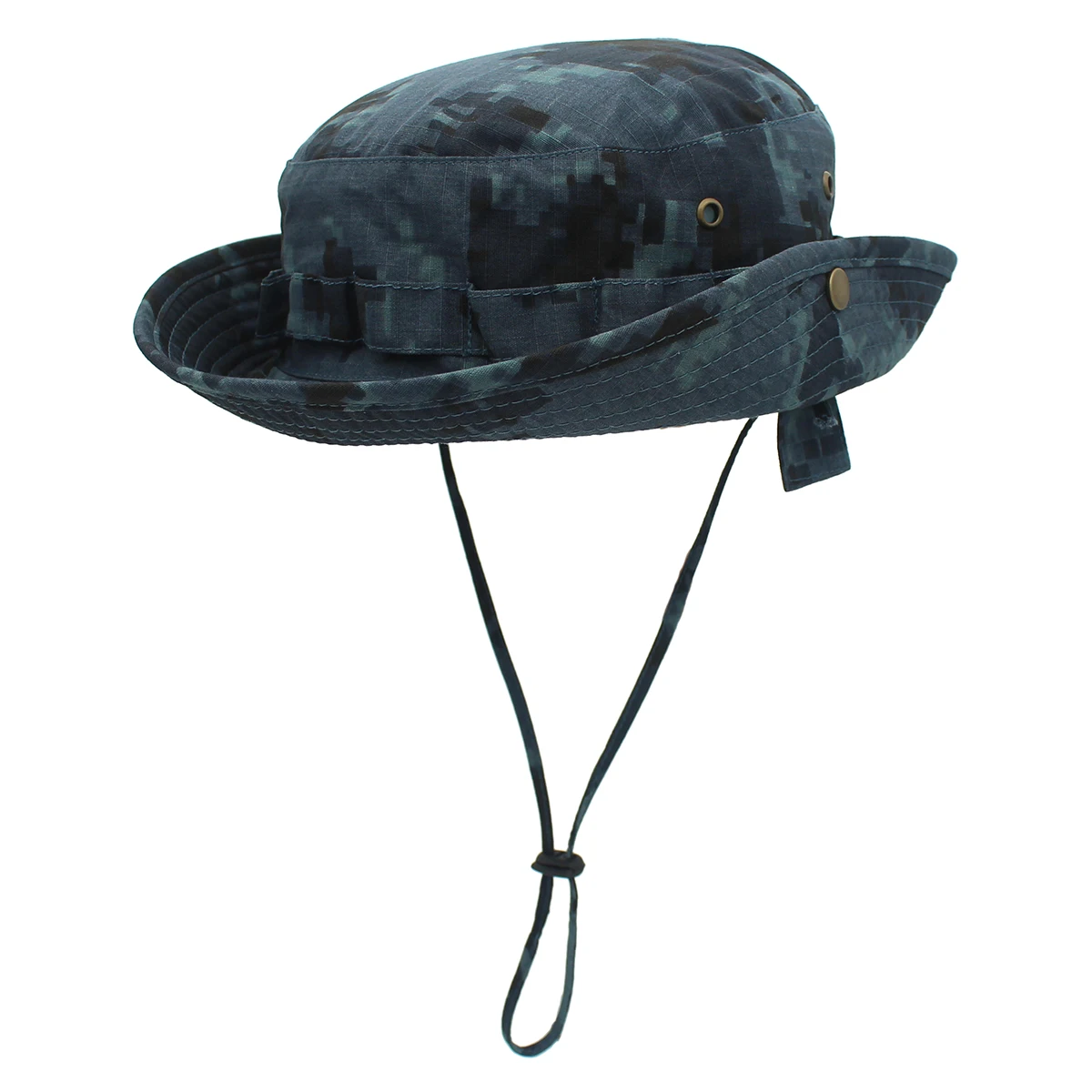 Outfly Men Bob Hat Digital Camouflage Small Edge Bucket Hat Outdoor ...