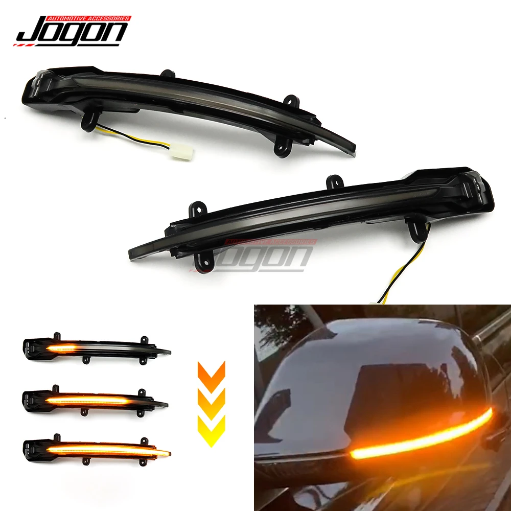 Dynamic Turn Signal LED Side Rearview Mirror Indicator Blinker Repeater ...