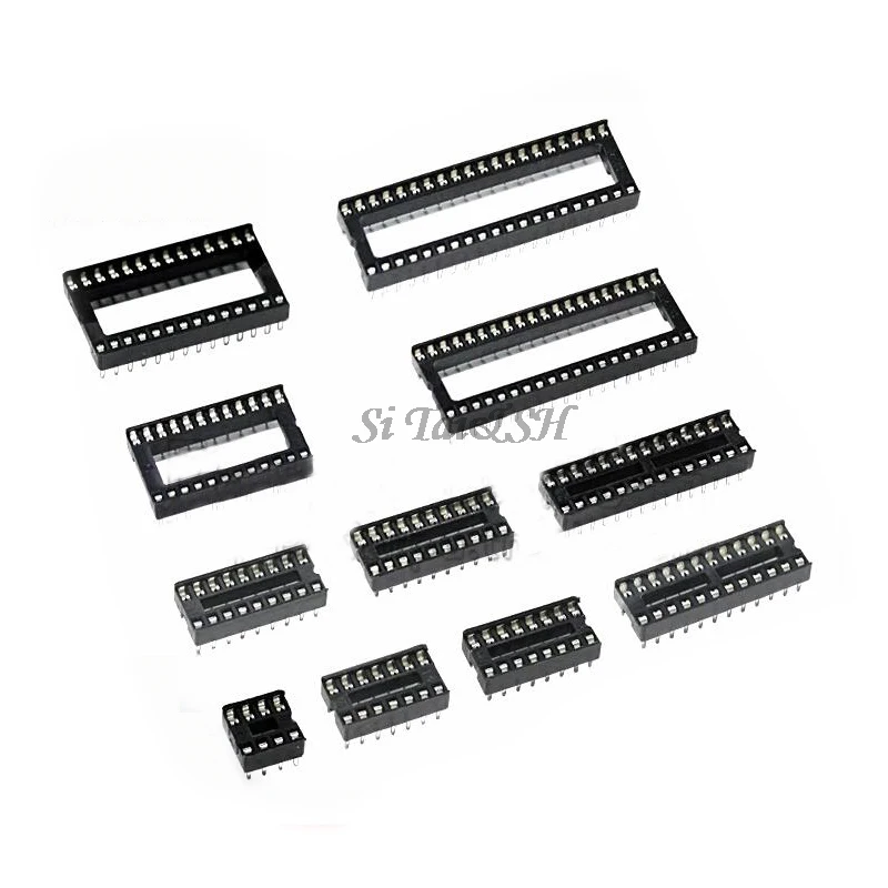 10PCS-IC-Sockets-DIP6-DIP8-DIP14-DIP16-DIP18-DIP20-DIP28-DIP40-pins ...