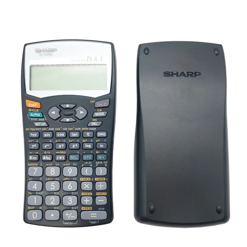 SHARP EL 509W Junior High School Student University Calculator Science ...