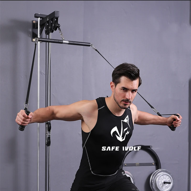 Homemade Lat Pull Down Machine