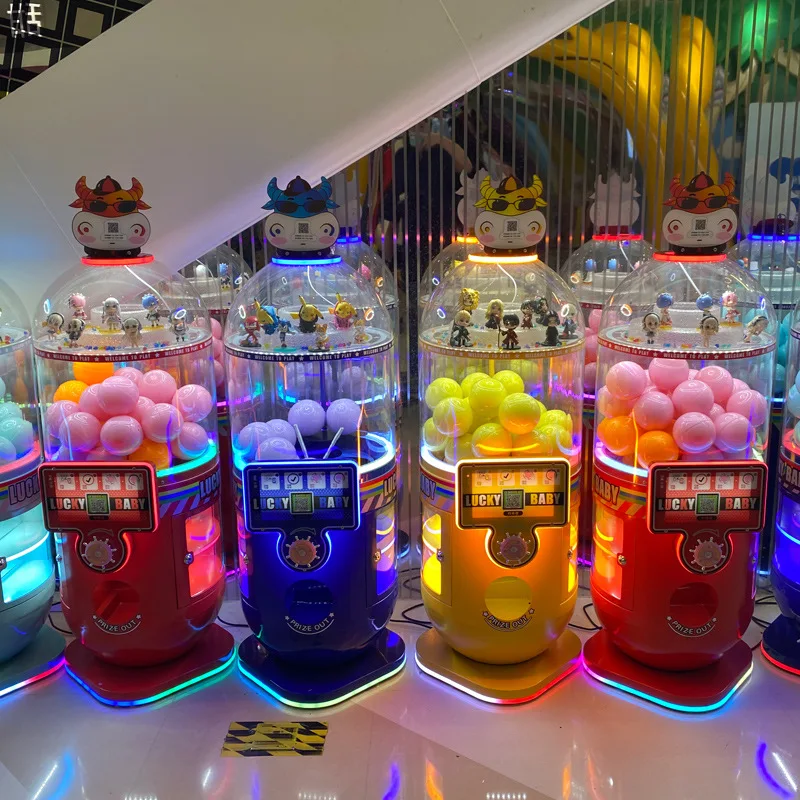 Capsule Capsule Machine Commercial Scan Code Lucky Draw Coin-operated ...