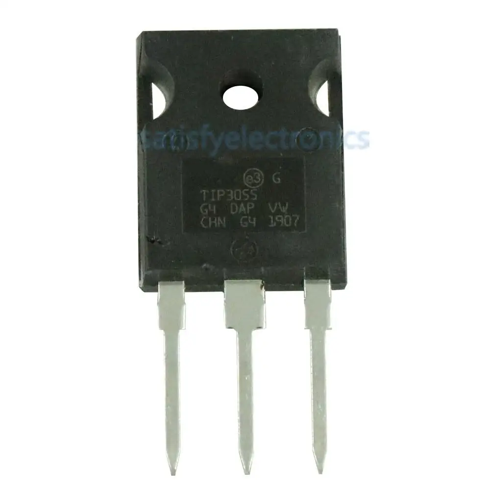 Transistor TIP3055, Punta 3055, NPN, 60V, 15A, TO 3P, nuevo, 5 unidades ...