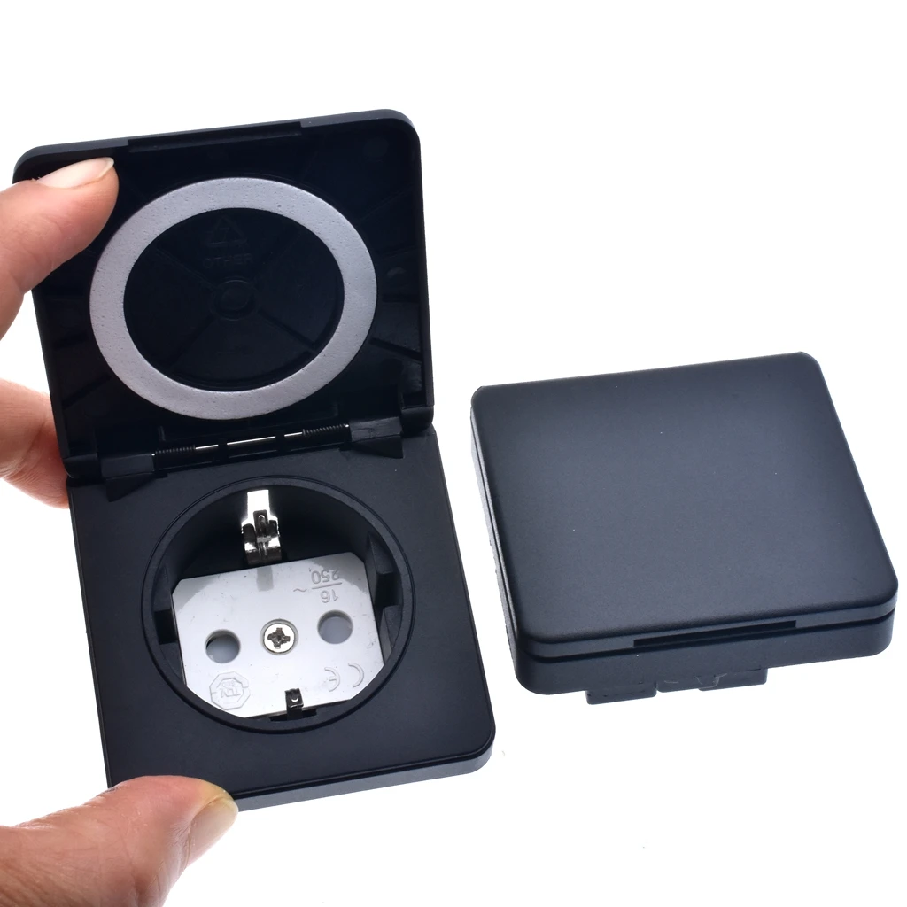 Germany-Waterproof-Industrial-Socket-AC-Power-Socket-AU-Concealed-Plug ...