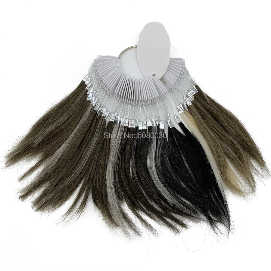 Human Remy Hair Color Ring For Men And Women Toupee Wig Weft - Color ...