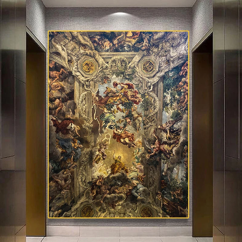 Ancient-Greece-Grand-Ceremony-Leonardo-da-Vinci-Canvas-Oil-Painting ...