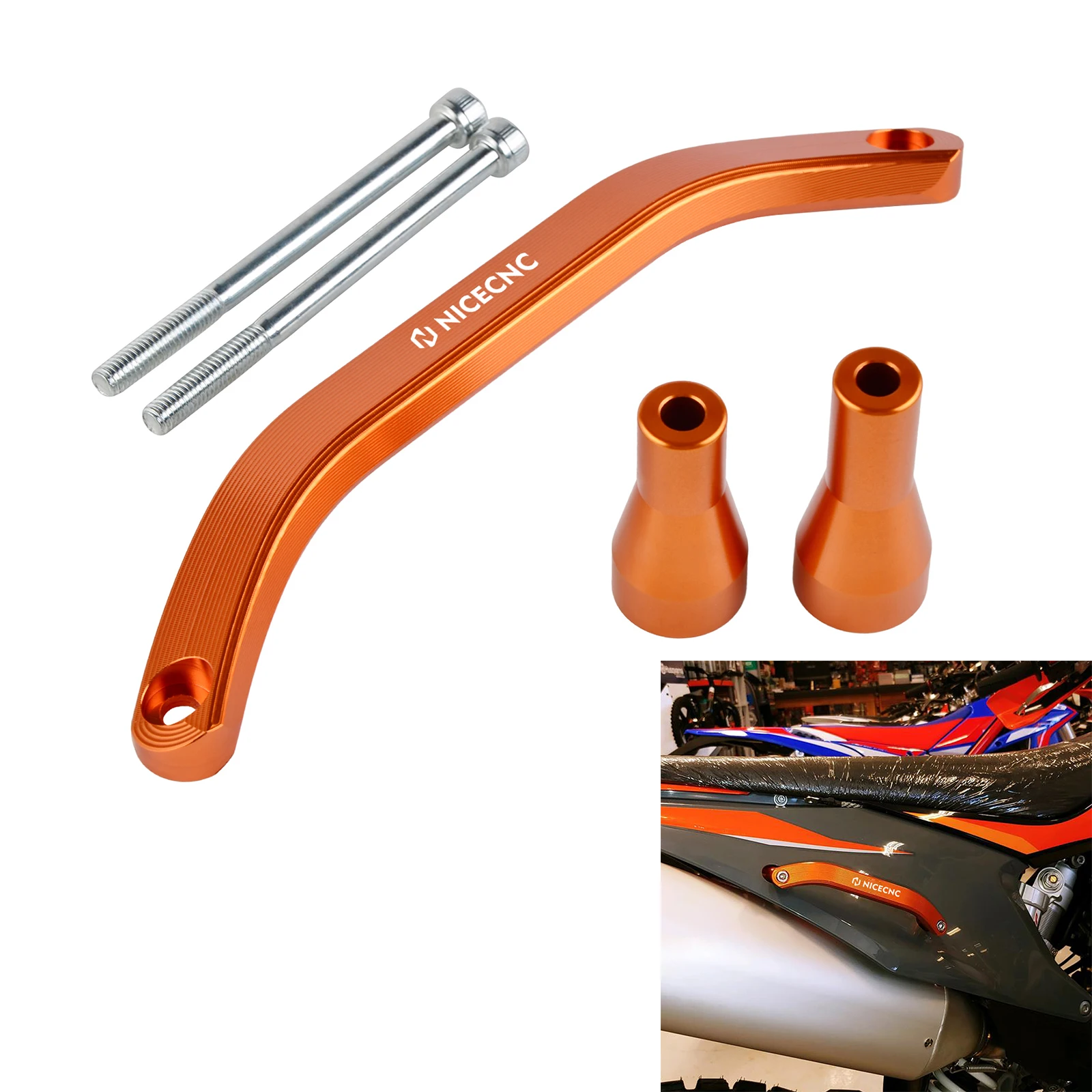 Motorcycle Rear Passenger Grab Handle Bar | Ktm Passenger Handle ...
