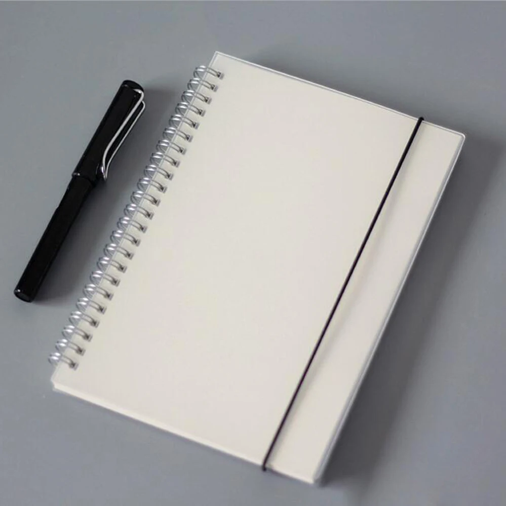 5 Packs A5 Plastic Hardcover Ruled Spiral Notebook/Lined Journal ...