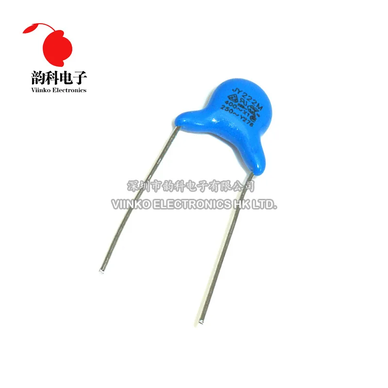 20pcs Safety Y Capacitor 470pf 1000pf 1nf 2.2nf 4.7nf 10nf 0.001uf 0 ...