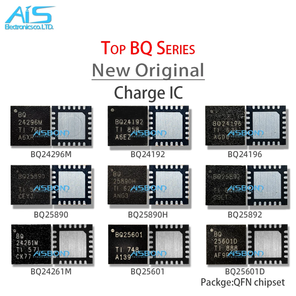 New-BQ24296M-BQ24192-BQ24196-BQ25890H-BQ25890-BQ25892-BQ24261M-BQ25601 ...