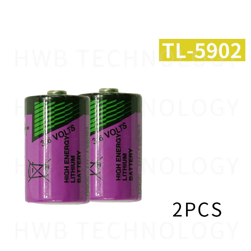 2pc Original New TADIRAN TL 5902 1/2AA ER14250 SL350 3.6V 1/2 AA PLC ...