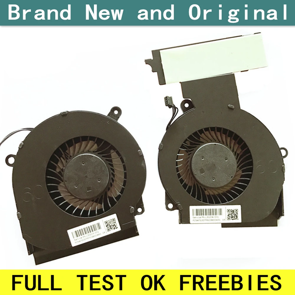 New laptop CPU GPU cooling fan Cooler Notebook PC for HP Gaming NB WASD ...