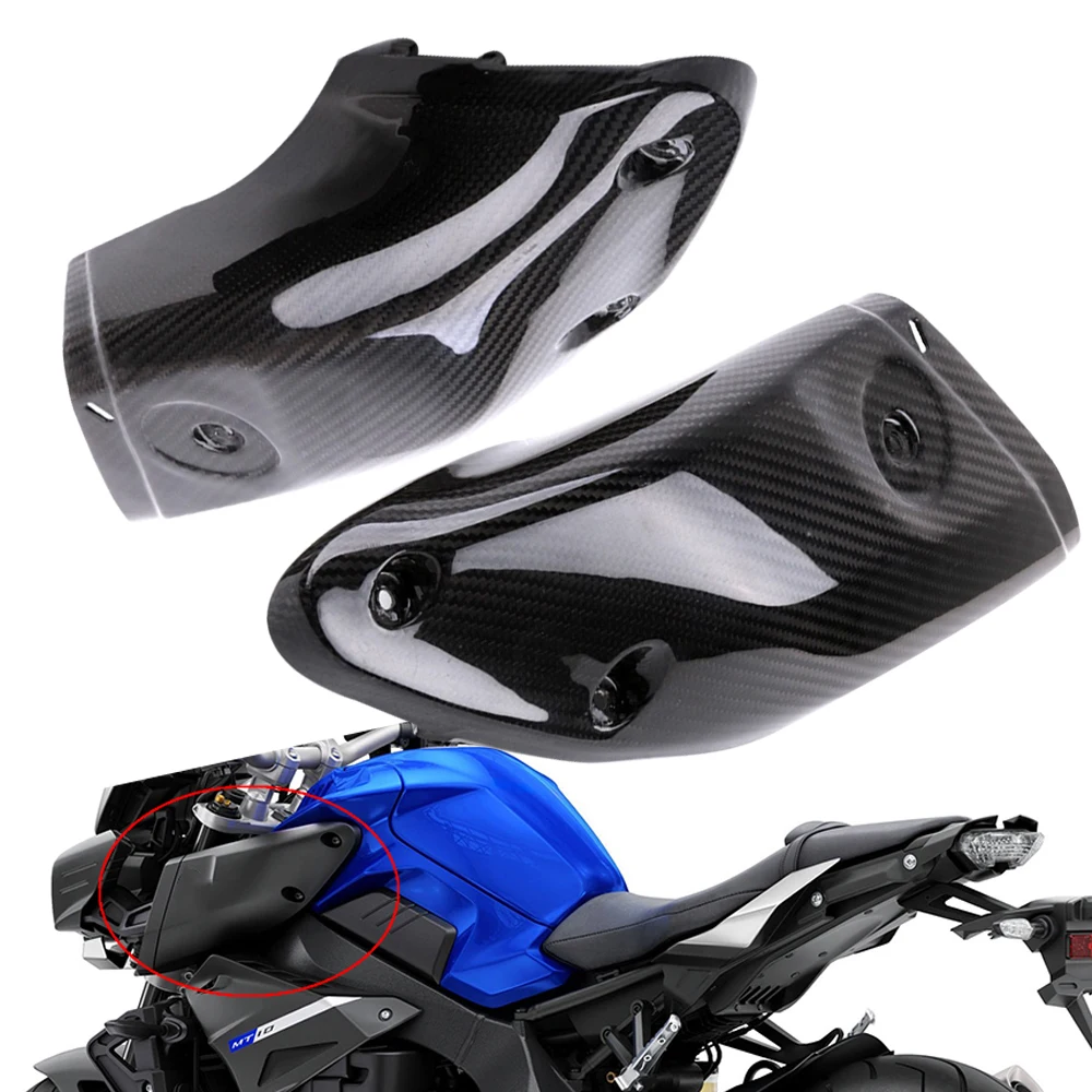 MT10-Carbon-Fiber-Front-Side-Panel-Fairing-Kits-Cover-For-Yamaha-MT-10 ...