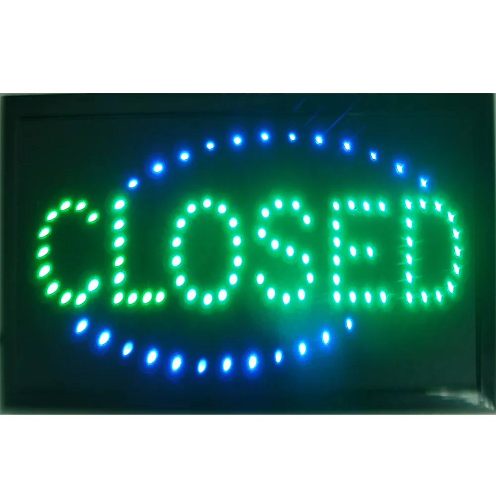 CHENXI-Animated-Bright-Green-Color-LED-Closed-Sign-Store-Shop-Bar ...