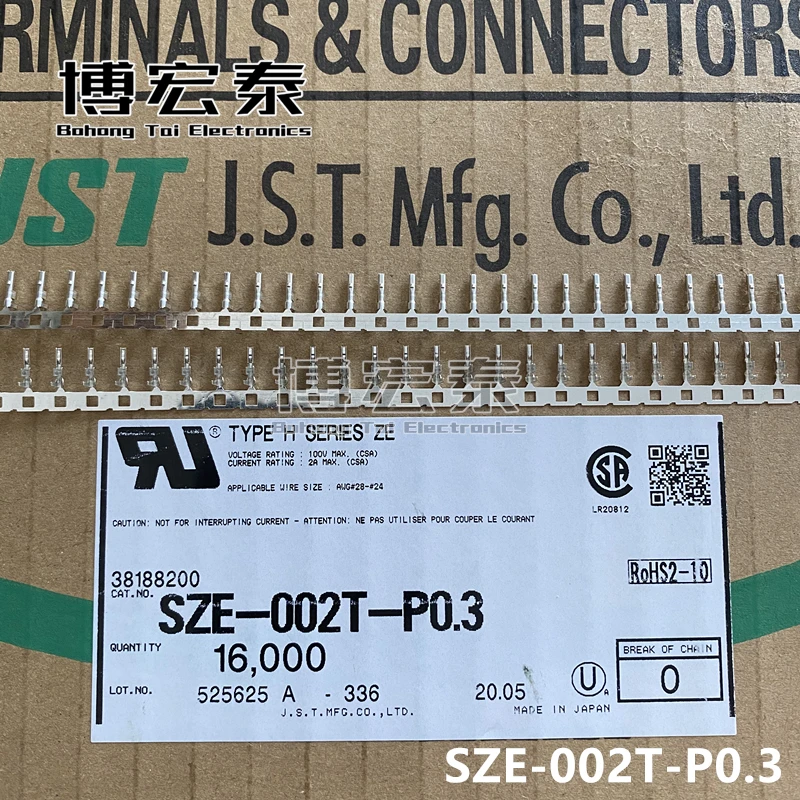 JST 100% new parts with CONN SOCKET 24 28AWG CRIMP TIN SZE 002T P0.3|Mobile Phone LCD Screens ...