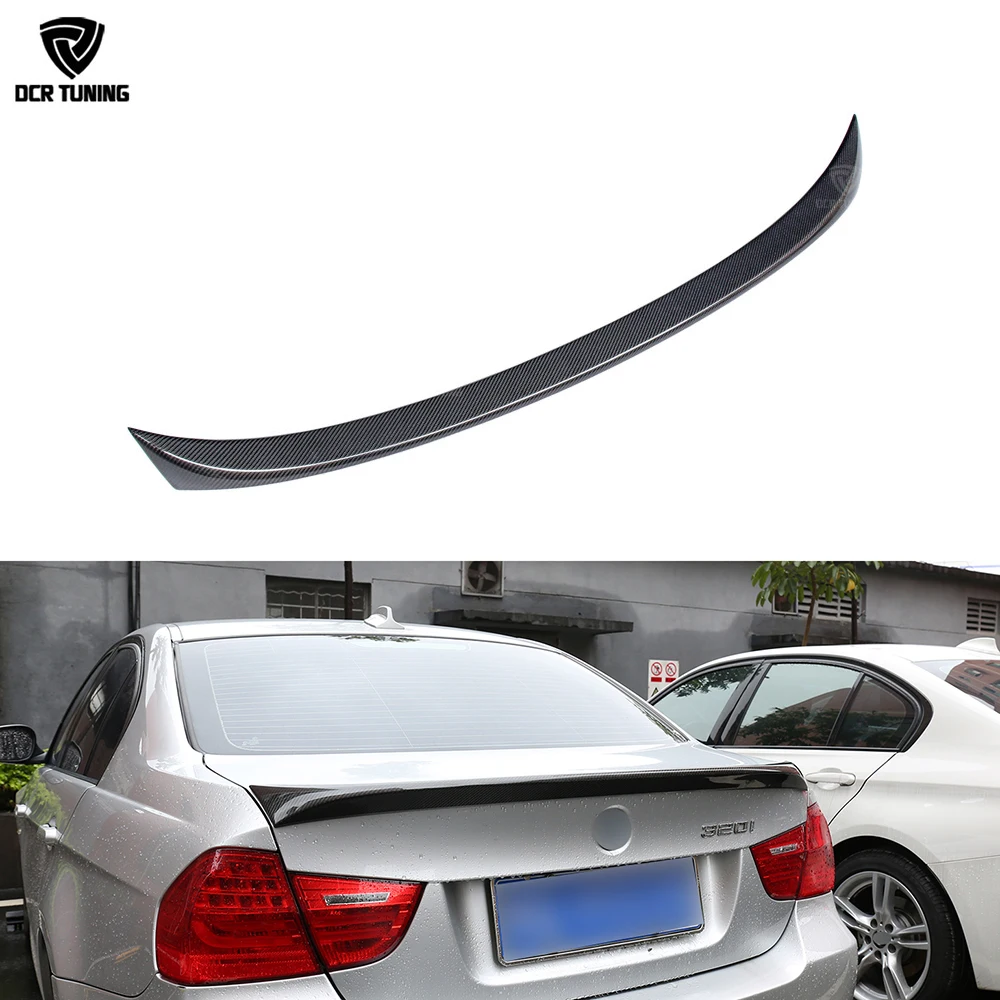 For-bmw-E90-spoiler-E90-E90-M3-carbon-fiber-rear-trunk-spoiler-318i ...