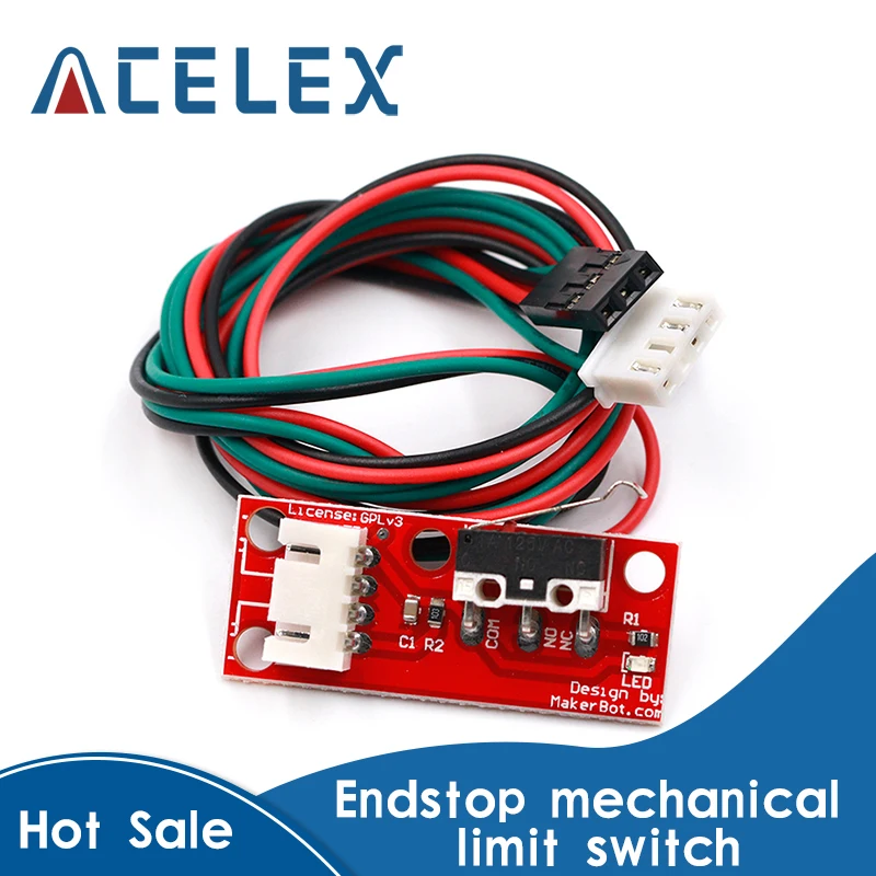 3D Printer RAMPS 1.4 Endstop Mechanical End Stop Limit Switch Module ...