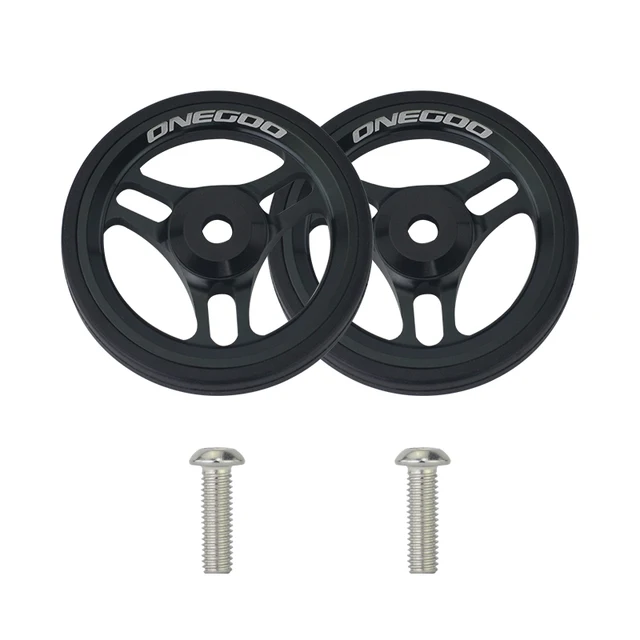 ONEGOO Folding Bike Esay Push Wheel for Brompton 349 Folding Bicycle ...