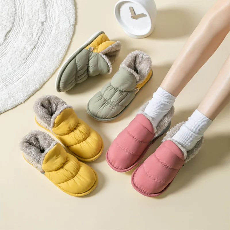 Warm Slippers Home Soft Comfortable Women Shoes Indoor Bedroom Ladies ...