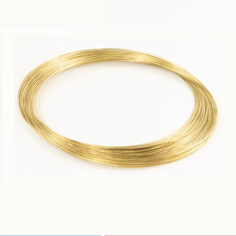 Câble-fil,Fil de laiton souple H62 de 1 mètre, diamètre Câble ...