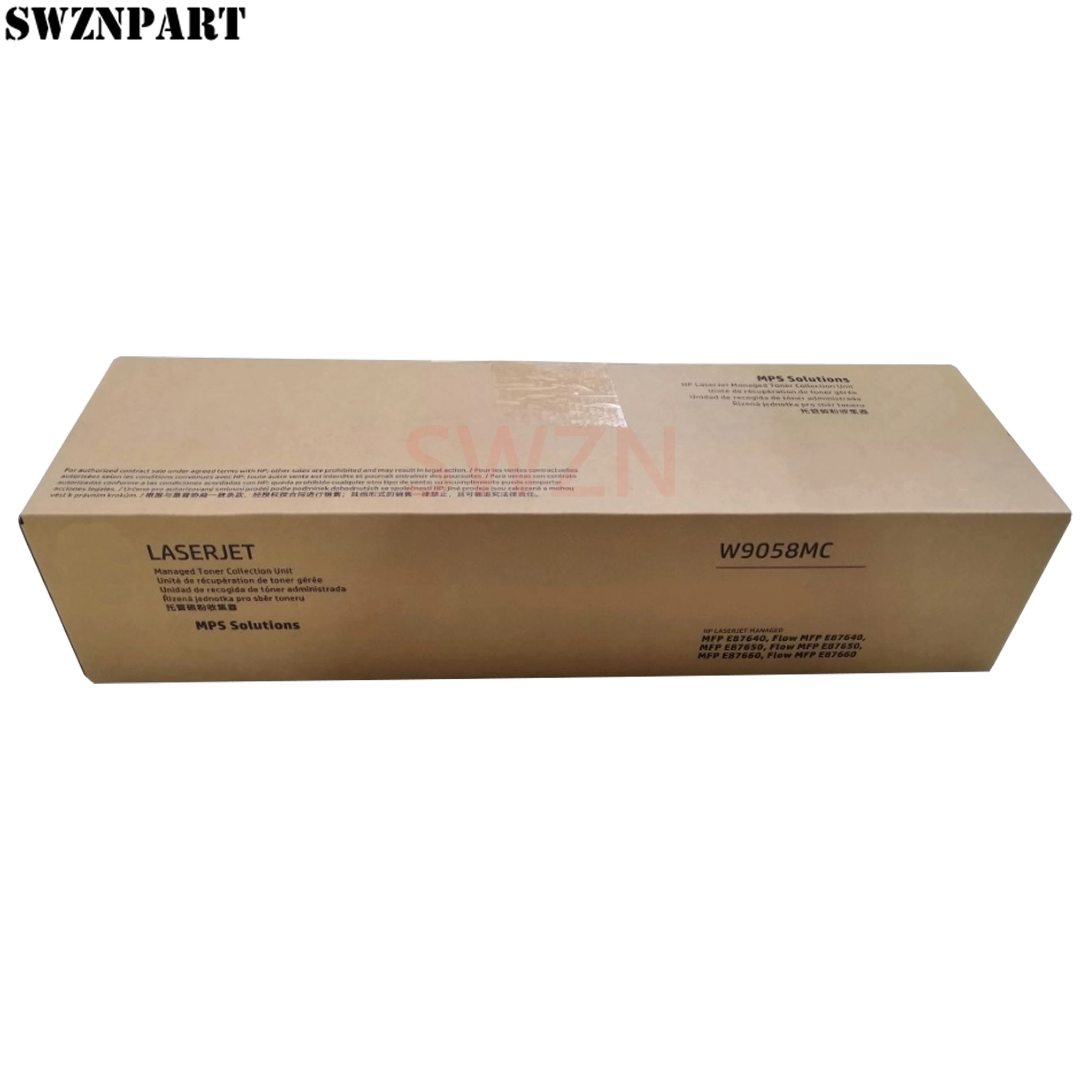 Original New Waste Toner Bottle (w9058mc) For Hp Laserjet Managed Mfp ...