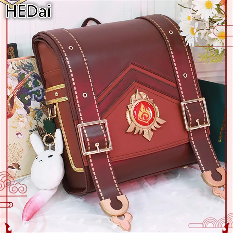 Genshin Impact Klee Cosplay Bag Girl Daily Backpack - Anime Backpacks ...