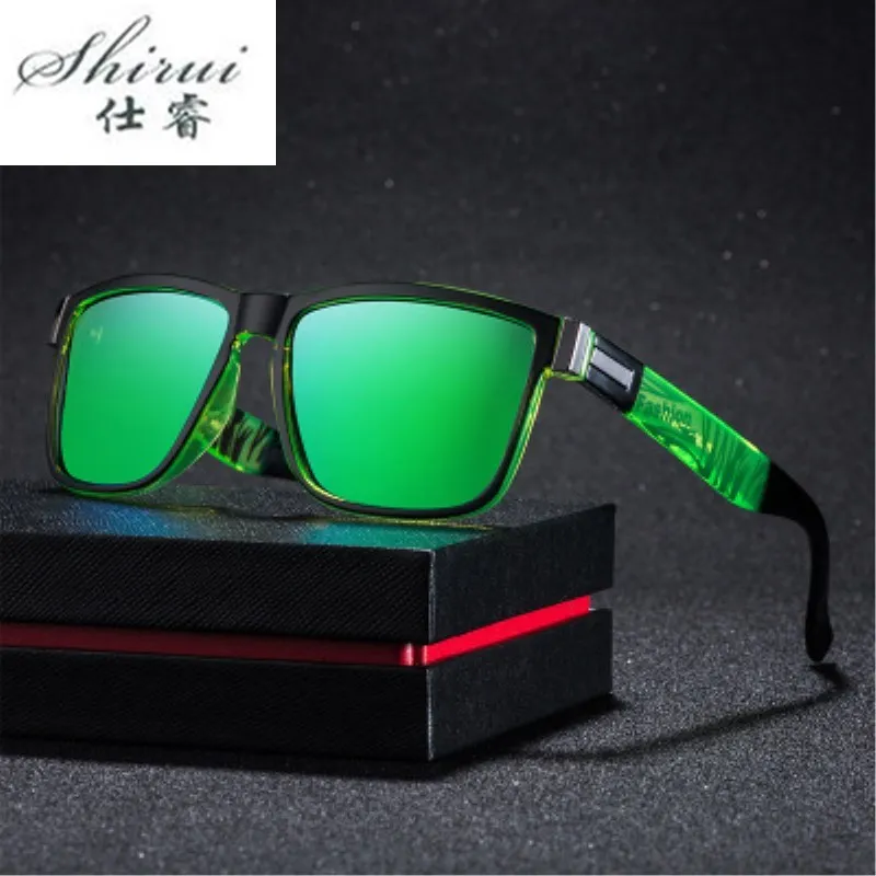 Classic Sunglasses Men Polarized Driving Sunshade Retro Sunglasses ...