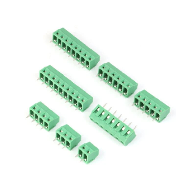 10pcs Kf128 Kf128l 2p 3p Screw Pcb Connector Terminal Spacing 3.81mm 5.0mm Kf128l-3.81 3p Can Be ...