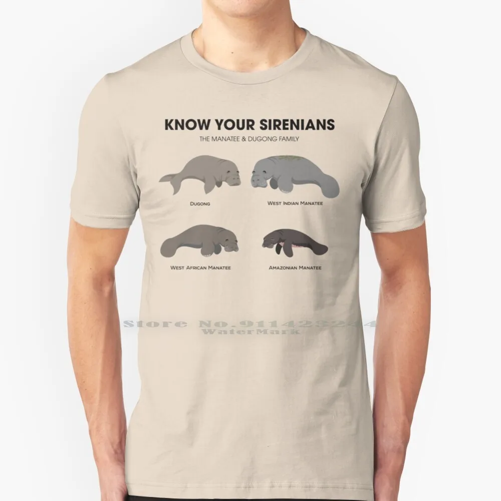 Know-Your-Sirenians-T-Shirt-100-Pure-Cotton-Dugong-Know-Your-Sirenians ...