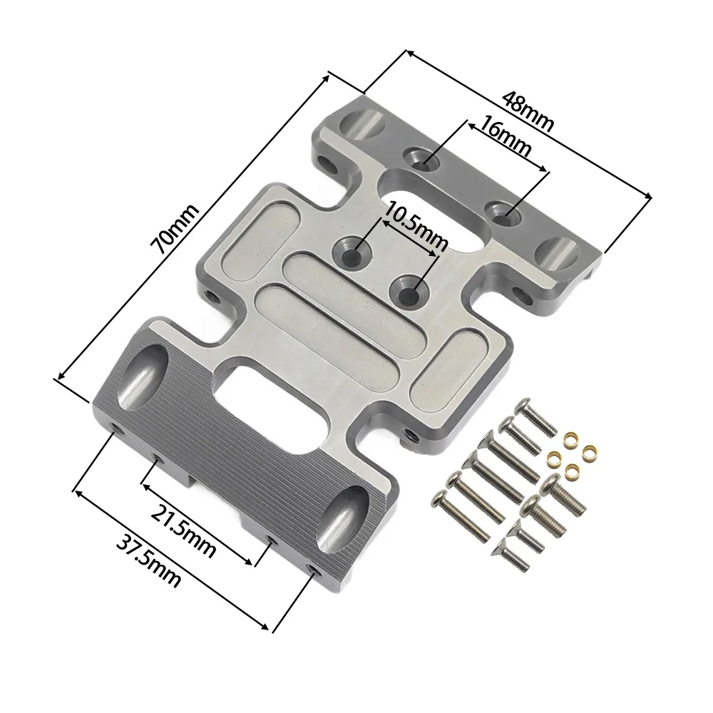Aluminum Alloy Chassis Center Skid Plate With Screw Replacement ...