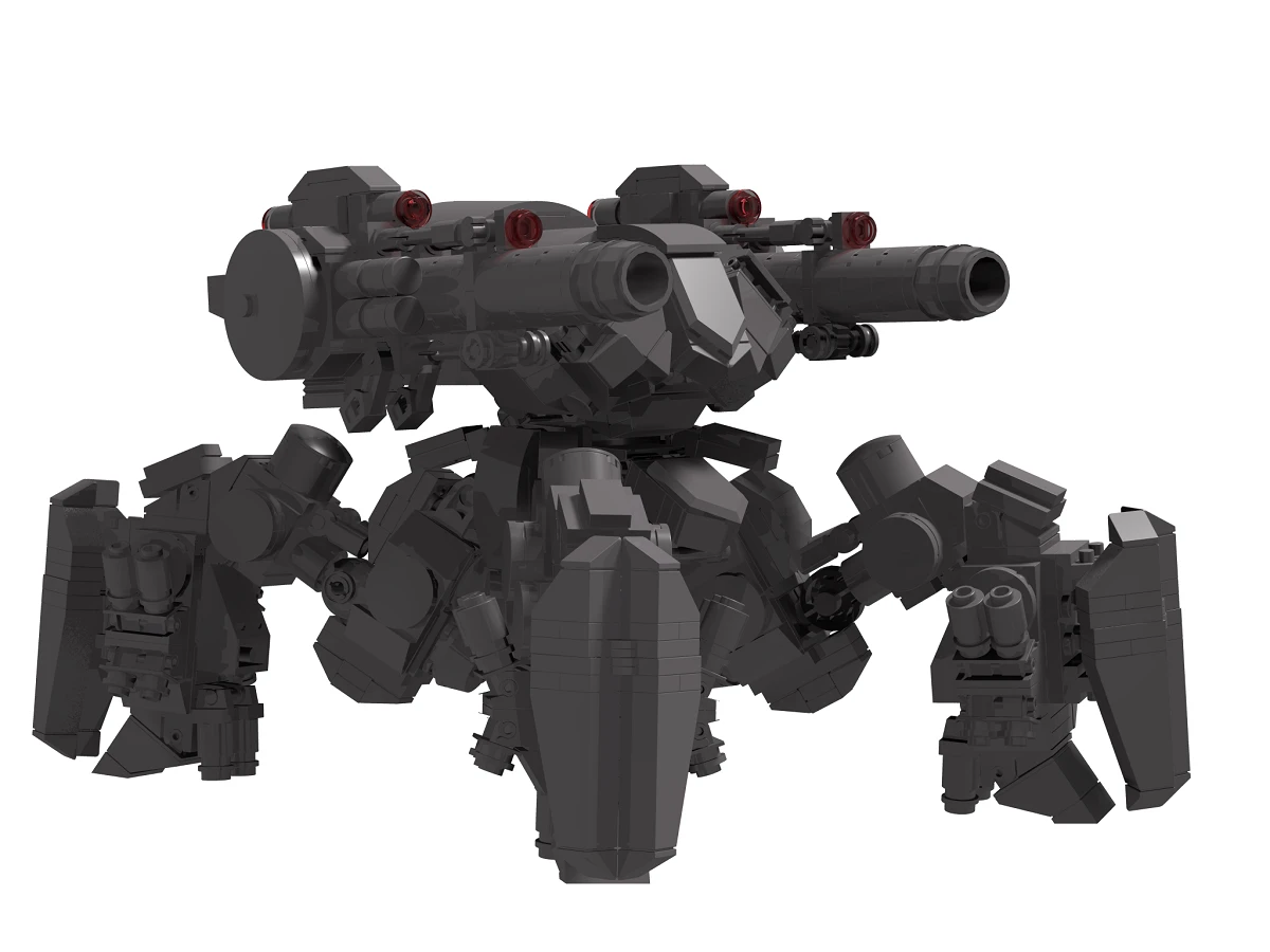 Empire Of Multi-legged Mech Mx-a03 Tie Kai Educational Building Blocks ...