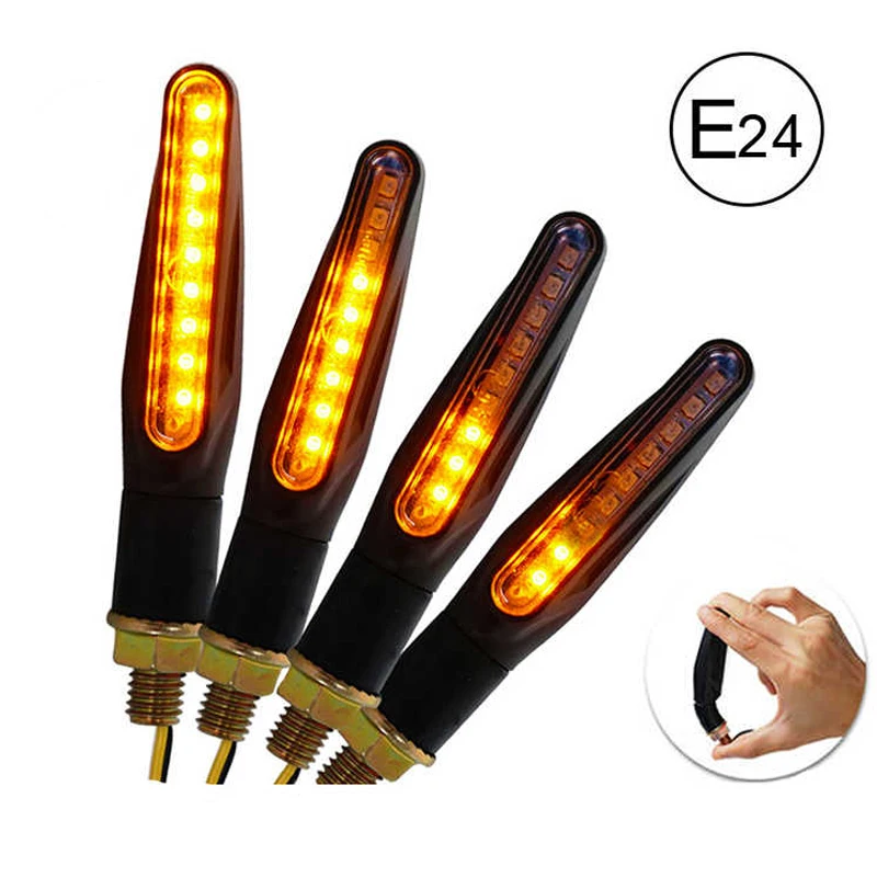 E24-E-mark-Water-Flowing-Sequential-9-LED-Bike-Motorcycle-Indicataors ...