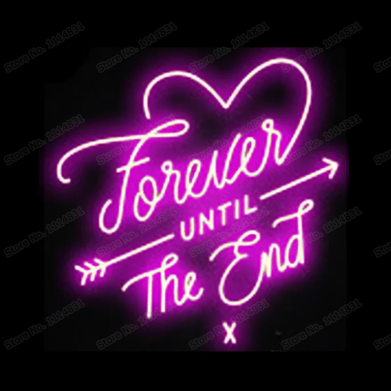 The End Sign Neon