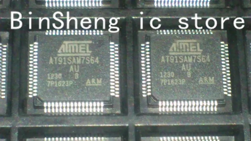 AT91SAM7S64 AU LQFP64 Micro controller Single chip microcomputer|AC/DC ...