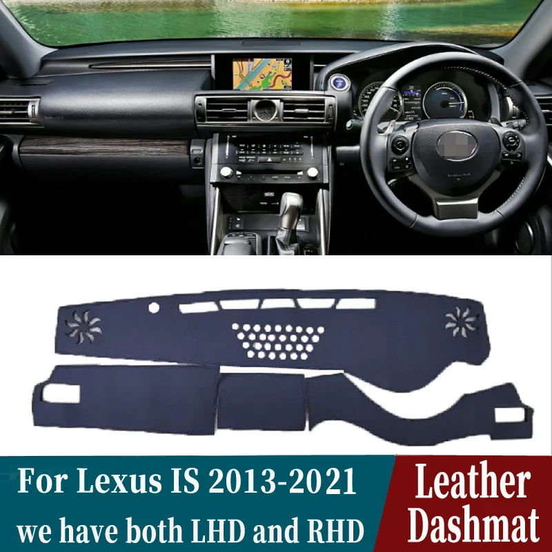 Leather-Dashmat-Dashboard-Cover-Pad-Dash-Mat-Carpet-Car-Styling ...