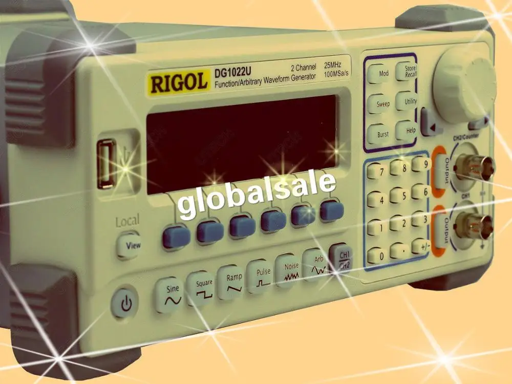 Free Shipping New Rigol Dg1022u Arbitrary Waveform Function Generator ...