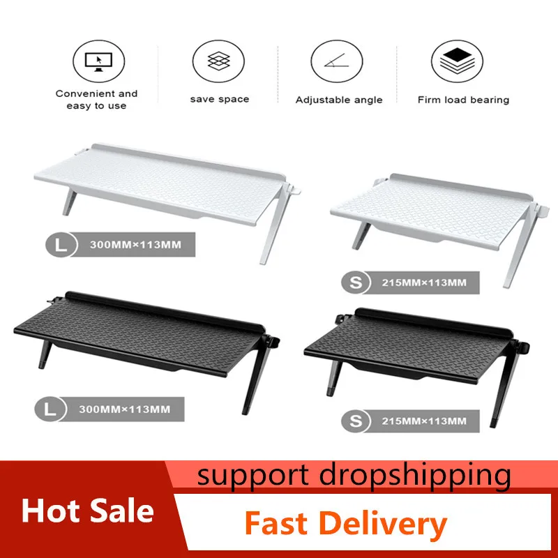 New Computer Monitor Rack Plastic Lcd Tv Top Screen Bracket Creative ...